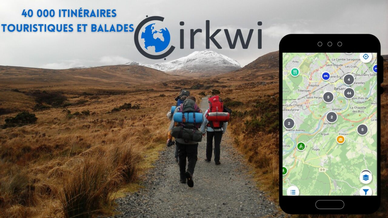 Cirkwi : l'application GPS qui vous guide sur les chemins de traverse