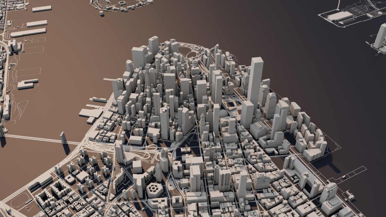 Cartographie 3D : visualisation avancée.