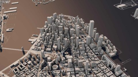 Cartographie 3D : visualisation avancée.